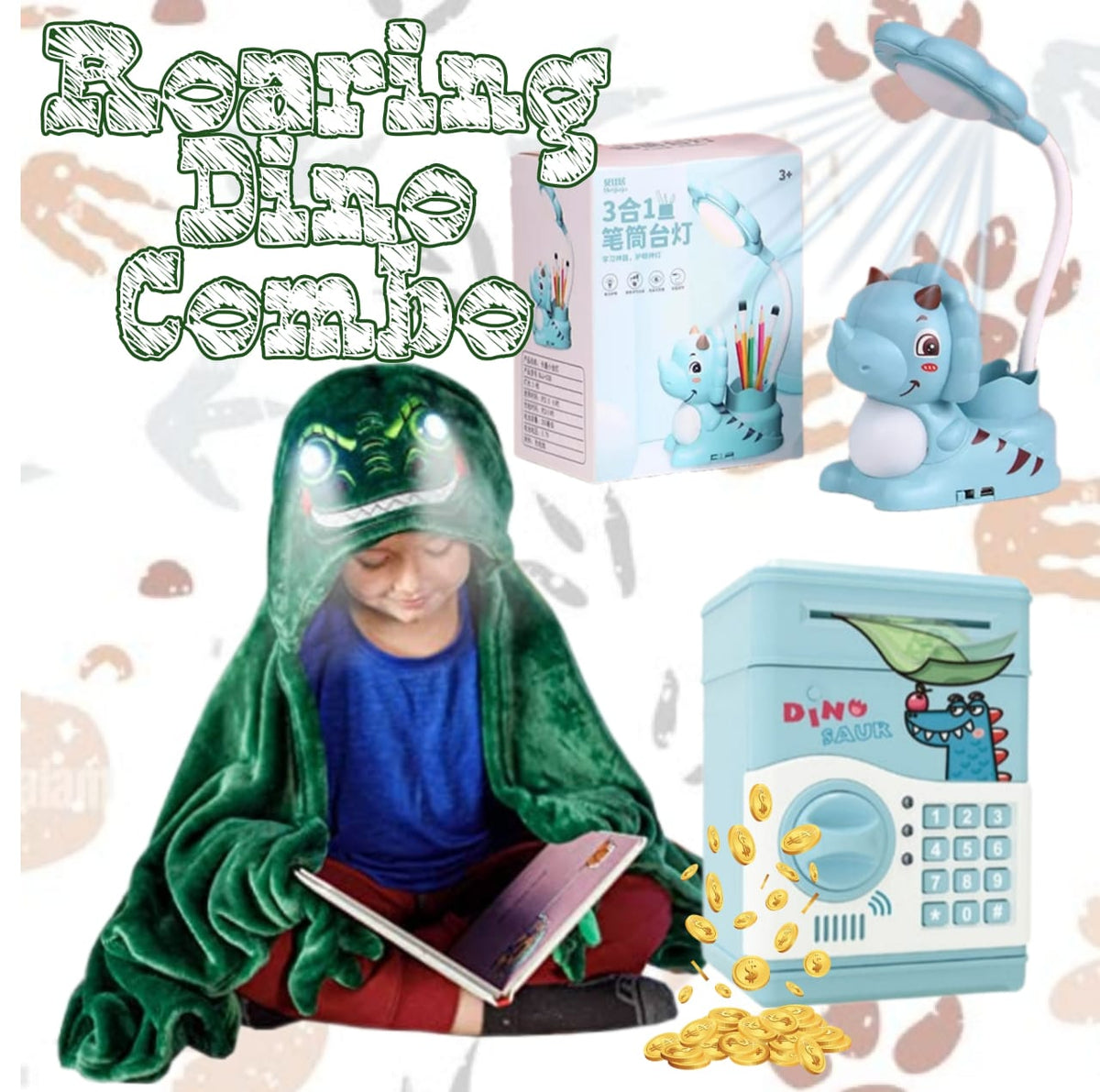 Roaring Dinosaur Combo – Grabbit Online