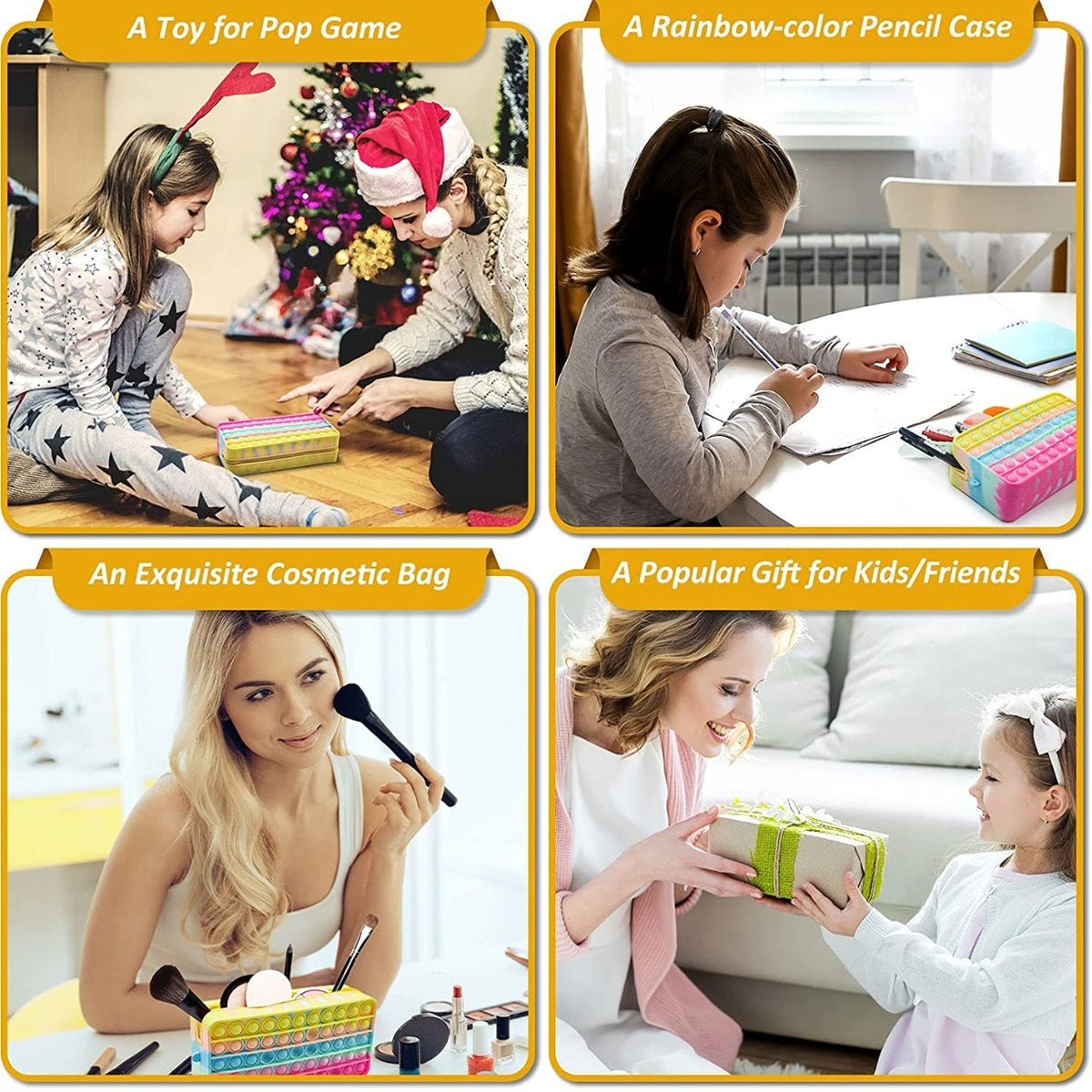 Fidget Popper Pencil Bags – Grabbit Online